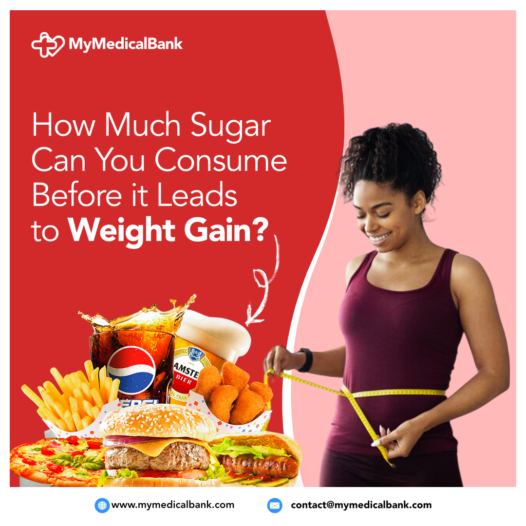 How much sugar can you consume before it leads to weight gain ...